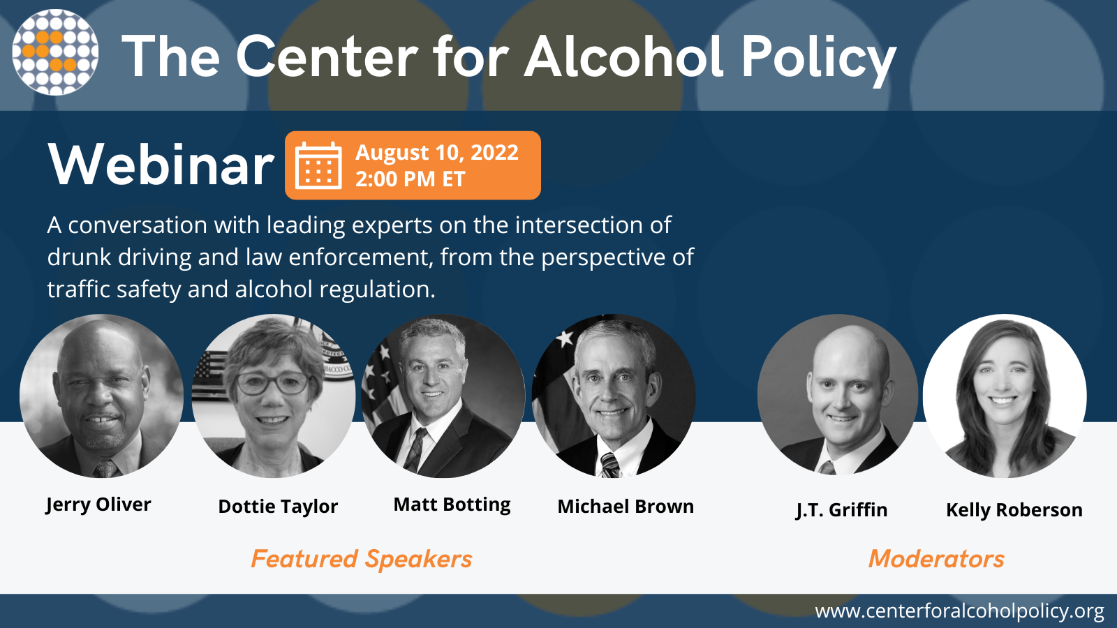 Center Announces Law Enforcement Webinar on August 10, 2022 - Center ...
